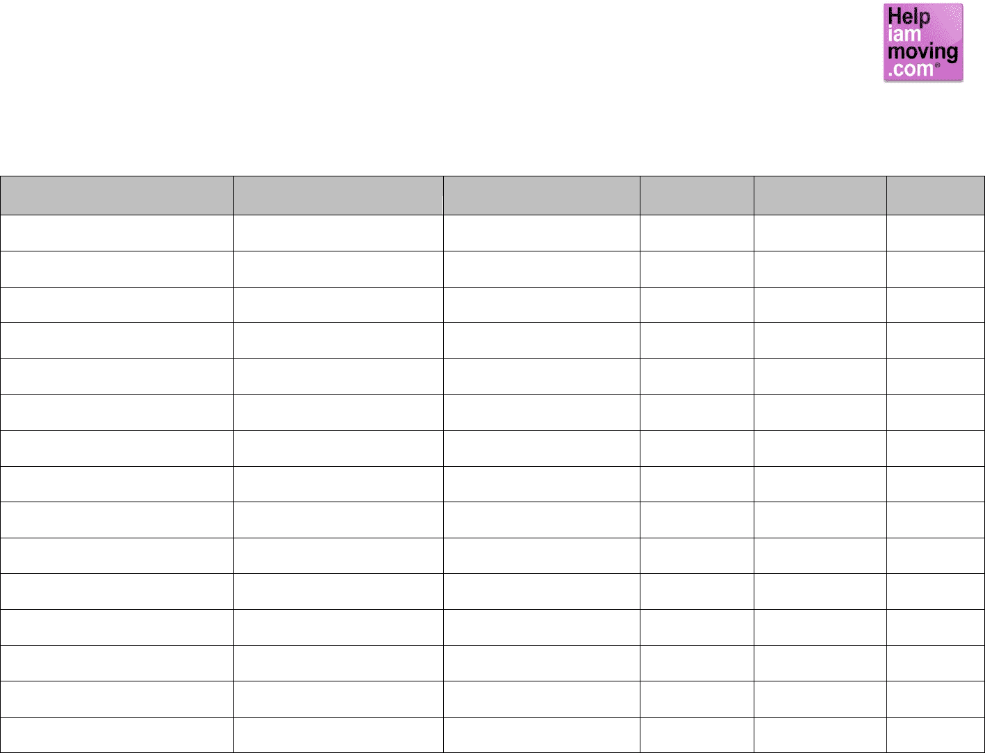 Moving House Checklist In Word And Pdf Formats moving-house-checklist-in-word-and-pdf-formats