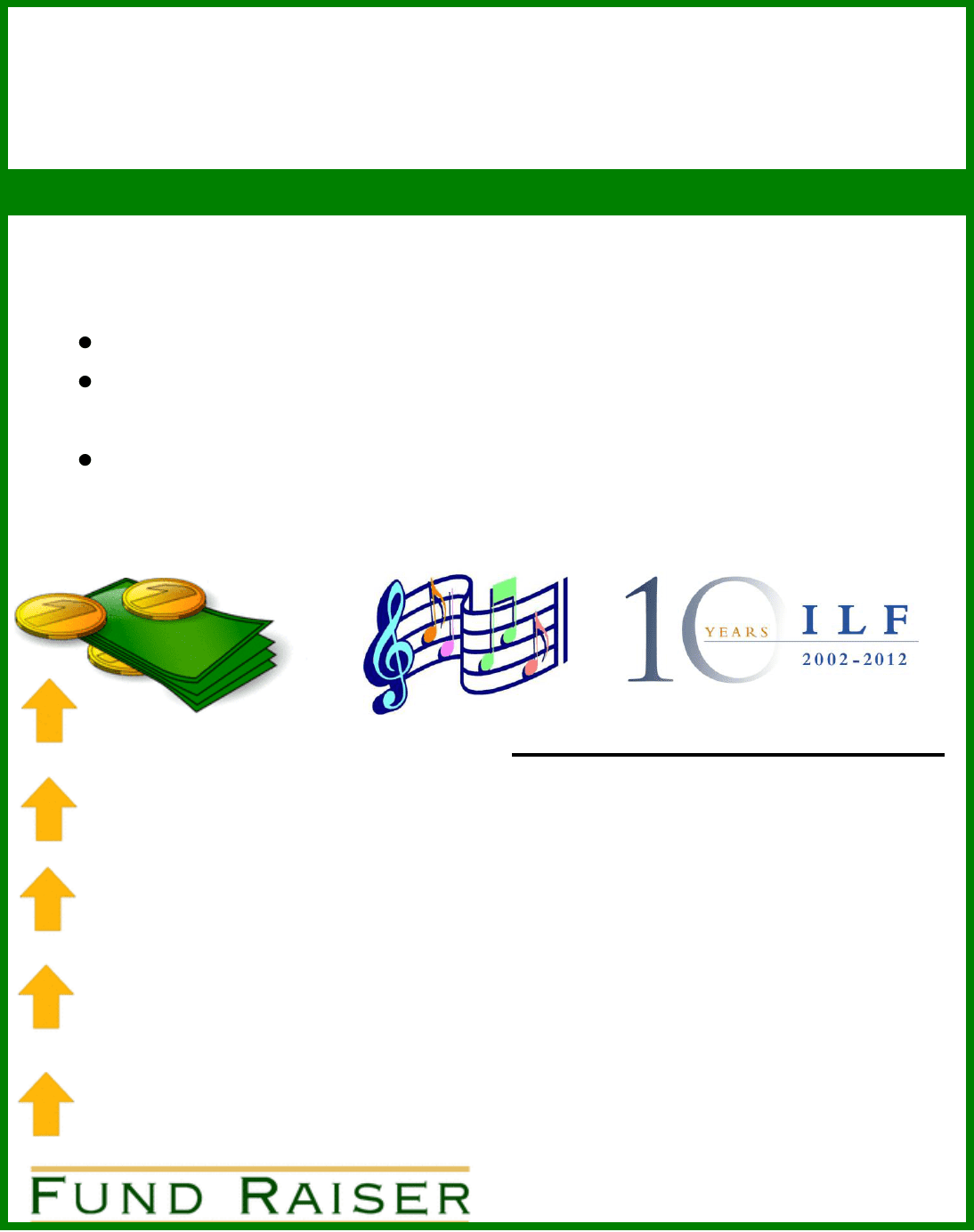 Sample Fundraiser Flyer Template In Word And Pdf Formats