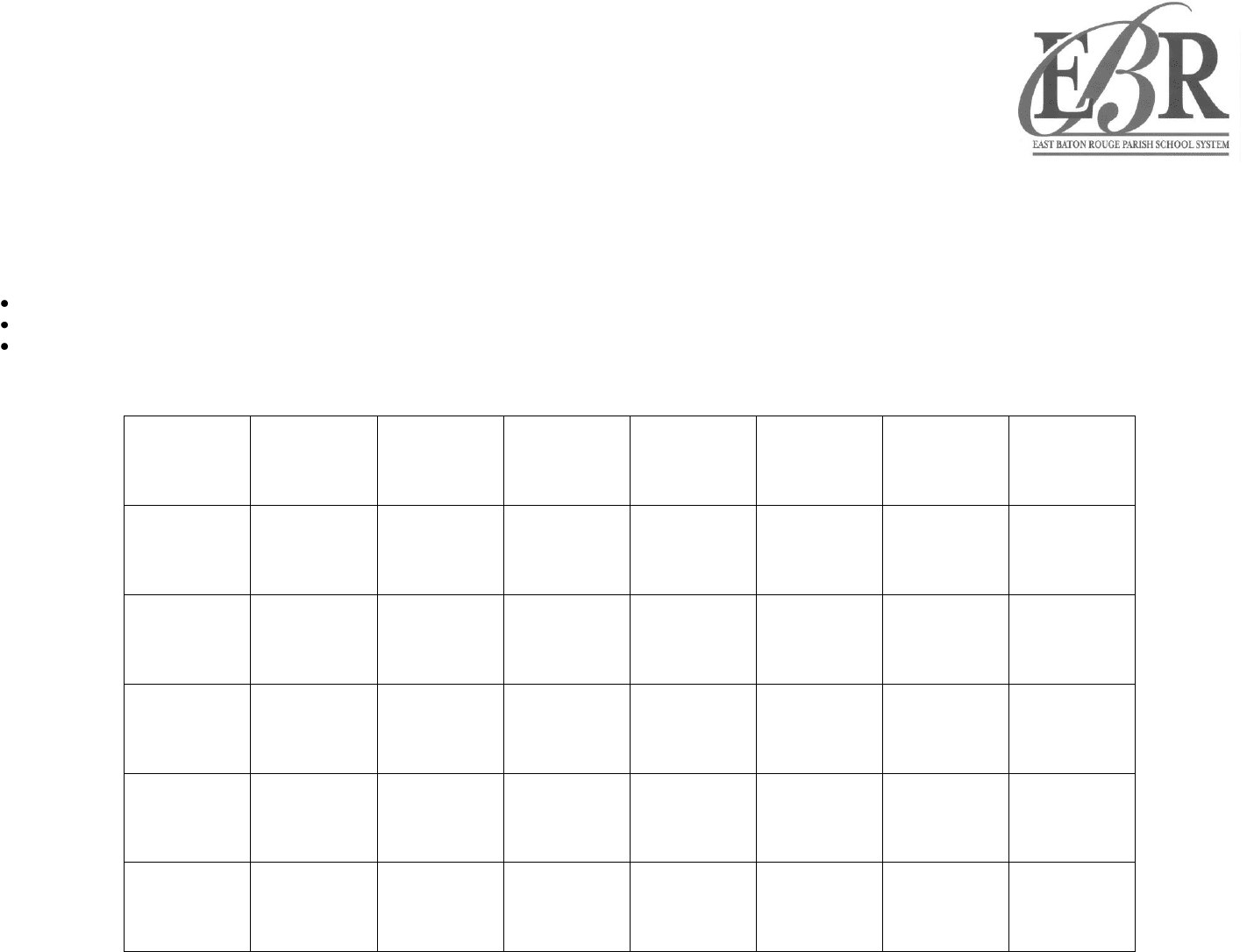Sample Seating Chart In Word And Pdf Formats