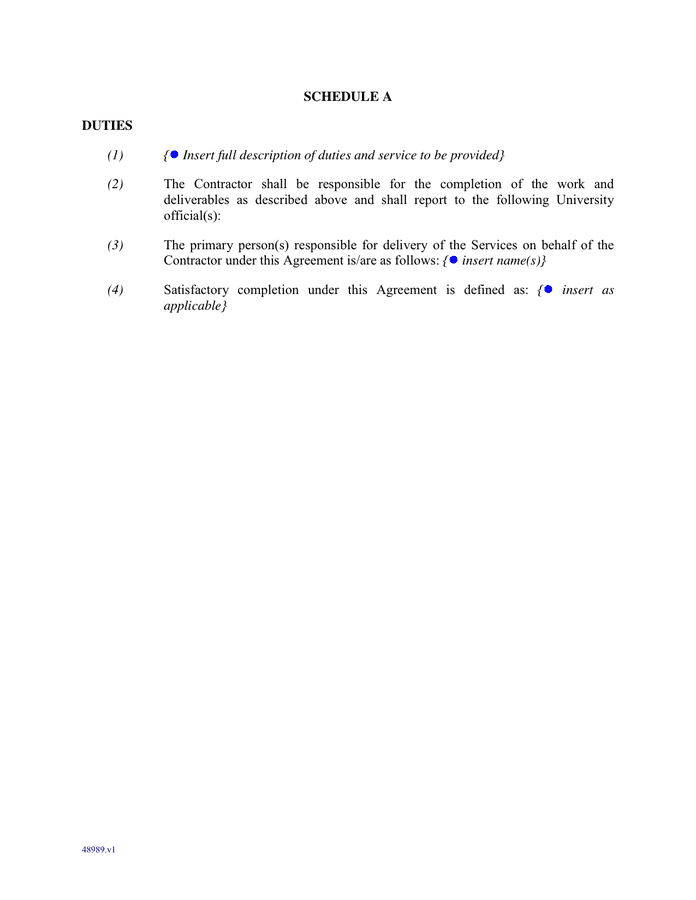  FEE FOR SERVICE CONTRACT In Word And Pdf Formats Page 8 Of 15