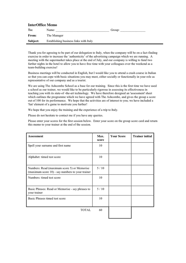 Interoffice Memo Template Download Free Documents For PDF Word And Excel