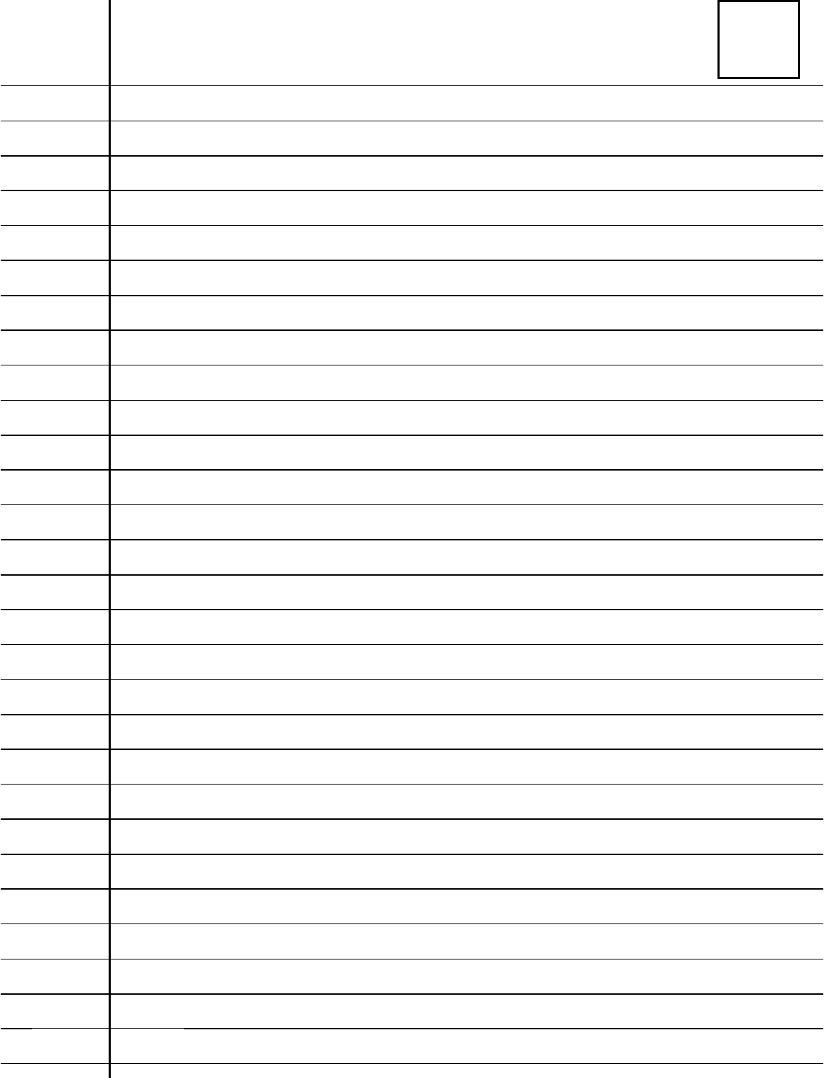 Lined Paper In Word And Pdf Formats Page 2 Of 2