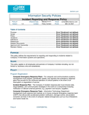 incident report template