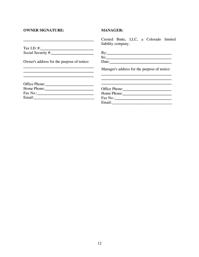 Condominium resort rental management agreement sample in Word and Pdf ...