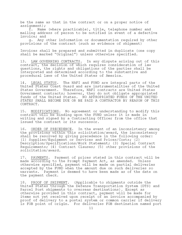 Sample entertainment contract in Word and Pdf formats - page 11 of 14