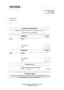 Invoice template (UK) in Word and Pdf formats