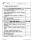 sample office safety inspection checklist