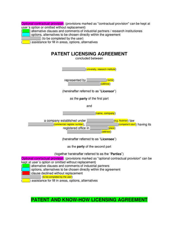 Assignment Agreement Template - download free documents for PDF, Word ...