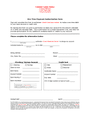 One time payment authorization form in Word and Pdf formats
