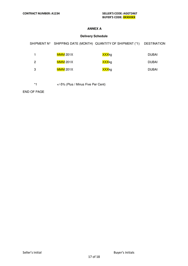 Sale and purchase agreement of bullion gold bars template in Word and ...