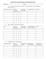 Honor society student activity information form in Word and Pdf formats