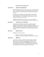 Constitution and bylaws sample - catholic church in Word and Pdf formats