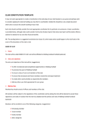club constitution template