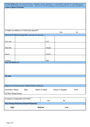 COSHH risk assessment form in Word and Pdf formats