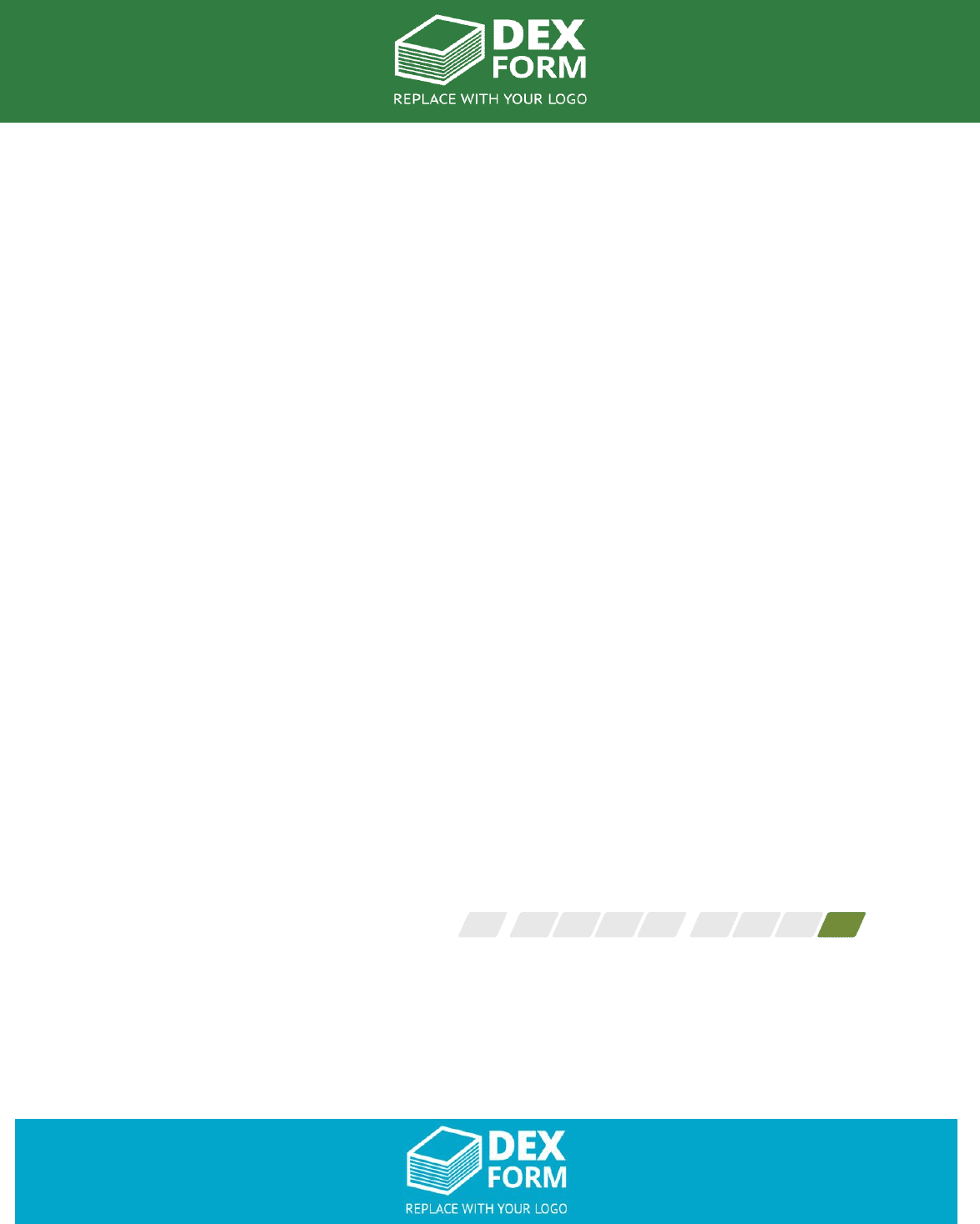 Project close-out document template in Word and Pdf formats