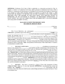 Promissory Note Template - download free documents for PDF, Word and Excel