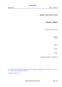 Project brief template in Word and Pdf formats