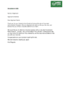 Sample selection and rejection letters for volunteer applicants in Word ...
