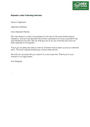 Sample selection and rejection letters for volunteer applicants in Word ...