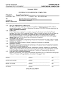 Certificate of Completion Template - download free documents for PDF ...