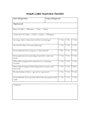 Sample ladder inspection checklist in Word and Pdf formats