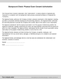 Background check - physical exam consent authorization in Word and Pdf ...