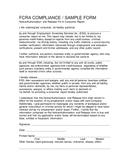 Compliance Policies - download free documents for PDF, Word and Excel