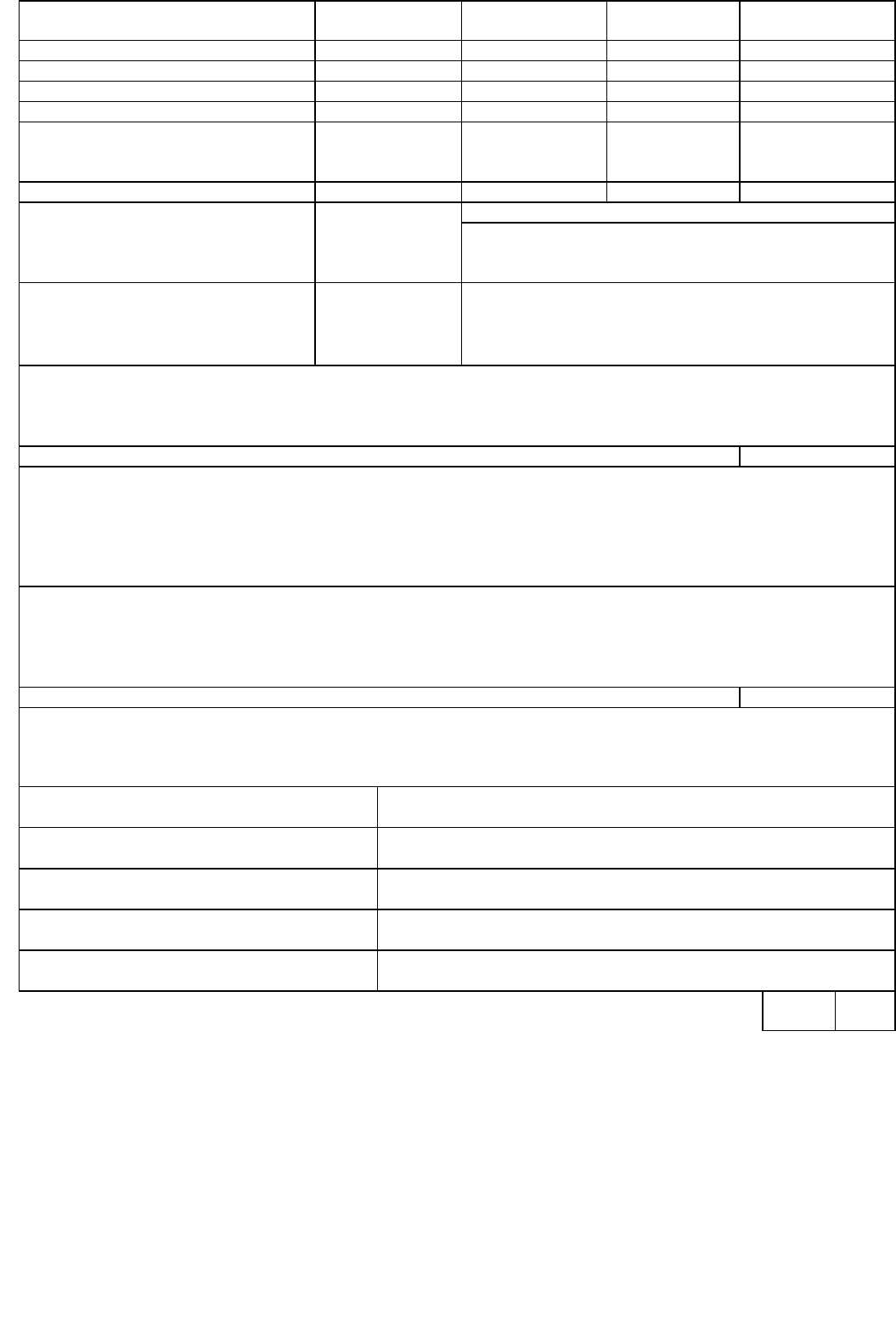 Probation review form in Word and Pdf formats - page 3 of 3