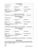 Employment Verification Form - download free documents for PDF, Word ...