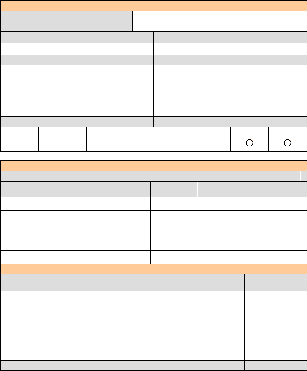 Job application form in Word and Pdf formats