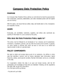 Data protection policy in Word and Pdf formats - page 3 of 3