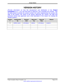 Project Report Template - download free documents for PDF, Word and Excel