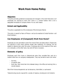 Miscellaneous Policies - download free documents for PDF, Word and Excel