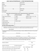 patient intake form gastroenterology