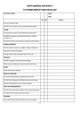 Catering inspection checklist sample in Word and Pdf formats
