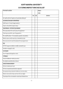 Catering inspection checklist sample in Word and Pdf formats - page 6 of 6