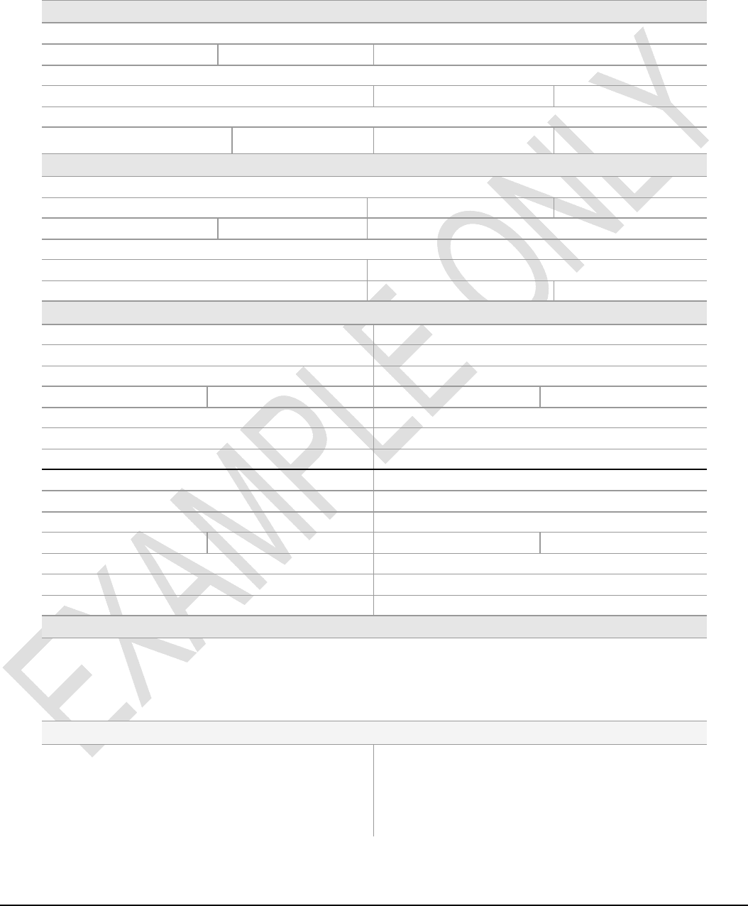 Example customer credit application for trade account (Australia) in ...