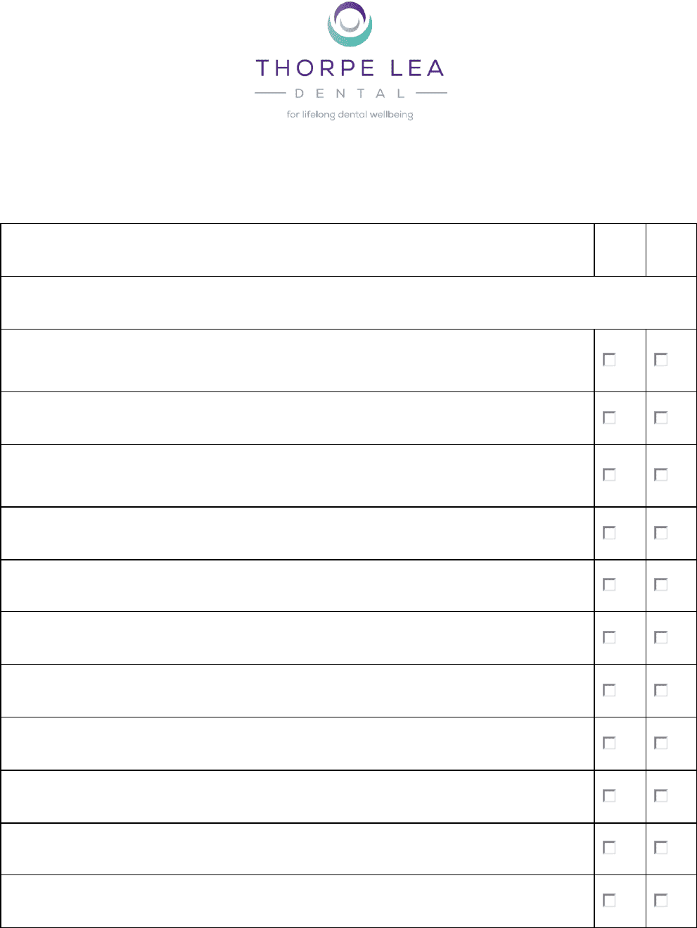 Covid-19 risk assessment form in Word and Pdf formats