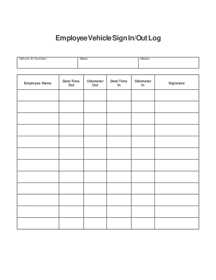 Fleet safety policy in Word and Pdf formats - page 12 of 12
