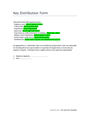 Key distribution form in Word and Pdf formats