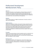 professional development policy