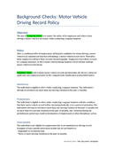 Vehicle Use Policies - download free documents for PDF, Word and Excel