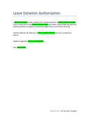 Leave Policies - download free documents for PDF, Word and Excel