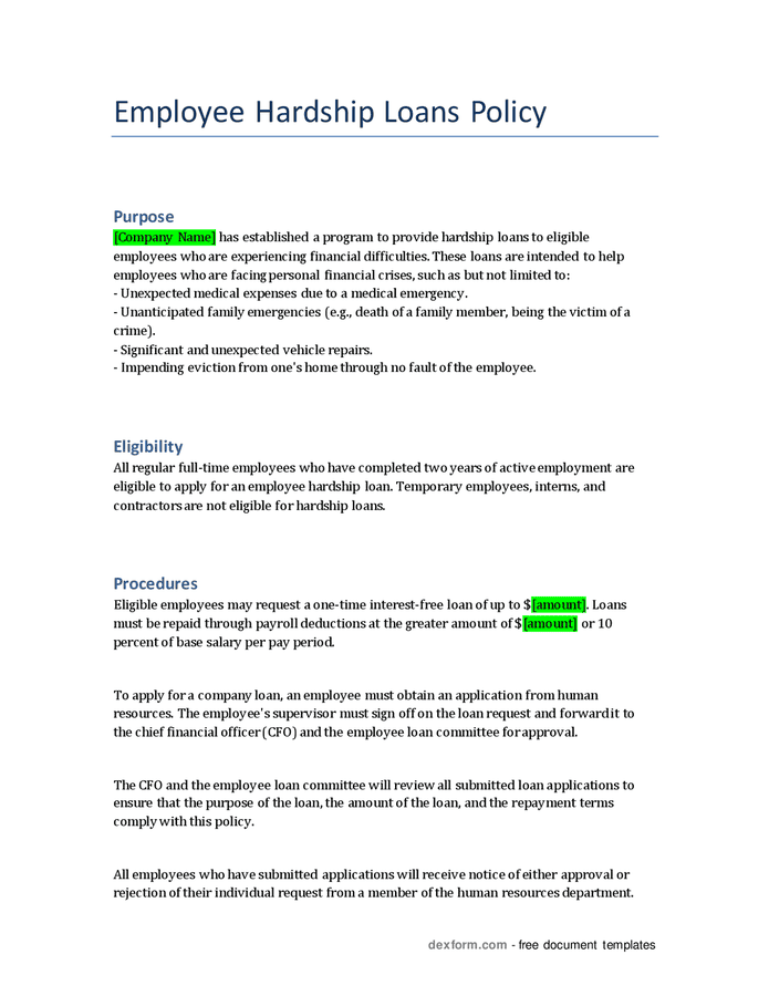 Sample Hardship Letter - download free documents for PDF, Word and Excel