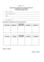 Domestic servant / employee verification form in Word and Pdf formats