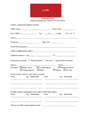 Child adolescent medical intake form in Word and Pdf formats