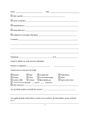 Child adolescent medical intake form in Word and Pdf formats - page 6 of 8