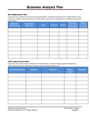 Business analysis planning template in Word and Pdf formats - page 7 of 15