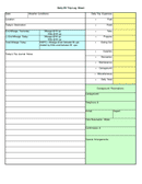 Log Sheet Template - download free documents for PDF, Word and Excel