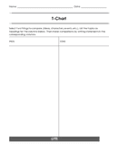 T Chart Template - download free documents for PDF, Word and Excel